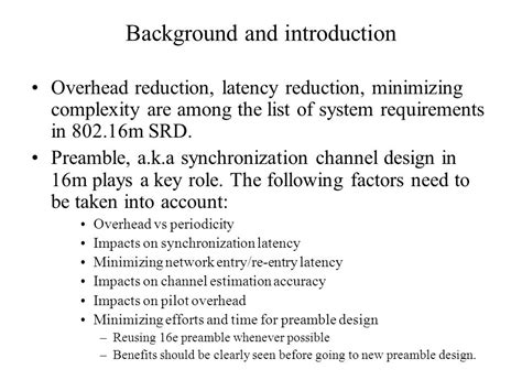Preamble For M Ieee Presentation Submission Template Rev