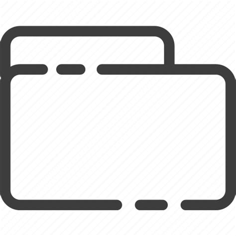 basic user folder icon download on iconfinder