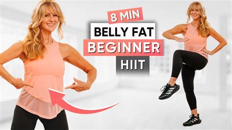 8 Minute Standing Abs Lower Belly Fat Workout BEGINNER ABS YouTube
