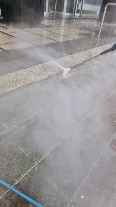 Video Blast Away On Linkedin Slippery Steps Being Cleaned Today In