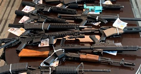 Devils Den Gang Probe In Escondido Nabs 23 100 Plus Guns Seized Kpbs Public Media