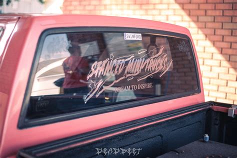 Stanced Mini Truck Rear Banner Stancedminitrucks