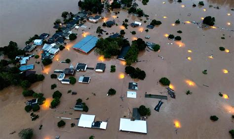 Rio Grande Do Sul Previsão De Chuva Aumenta Risco De Enchentes E