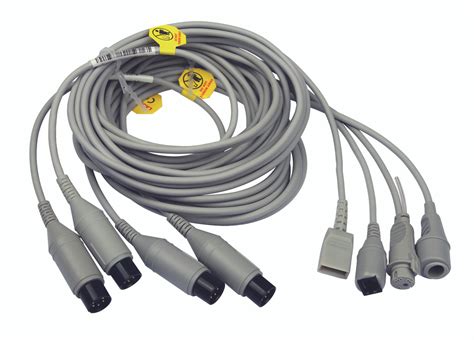 Edan 01 57 471013 Pressure Transducer Interface Cable For Edwards