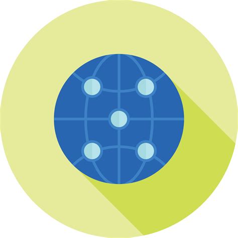 Global Infrastructure Flat Long Shadow Icon 11267150 Vector Art At Vecteezy