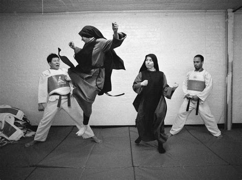 Karate Nun Strikes Again By Andypedro On Deviantart