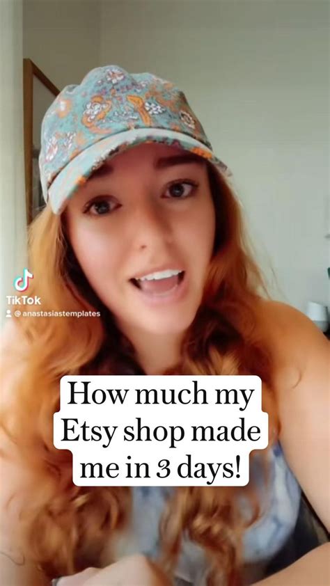 How Much My Etsy Shop Made Me In 3 Days Etsy Canva Passiveincome