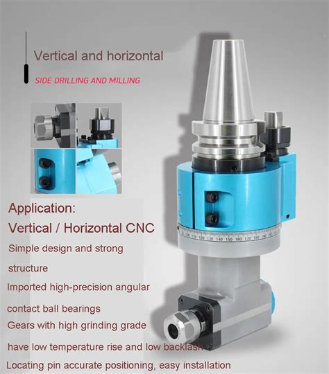 90 Degree Cnc Angle Head Precision Milling Solutions