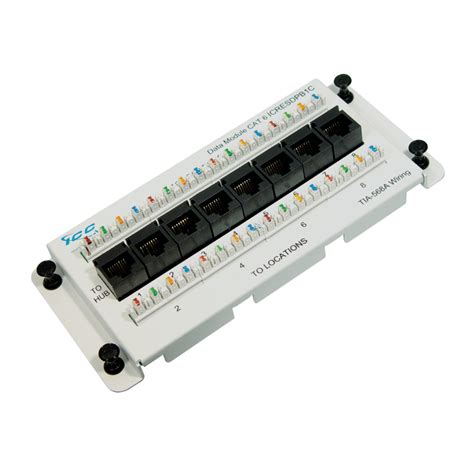Data Module Cat6 With 8 Ports Icc