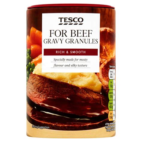 Tesco Beef Gravy Granules 200g Bacon By The Box
