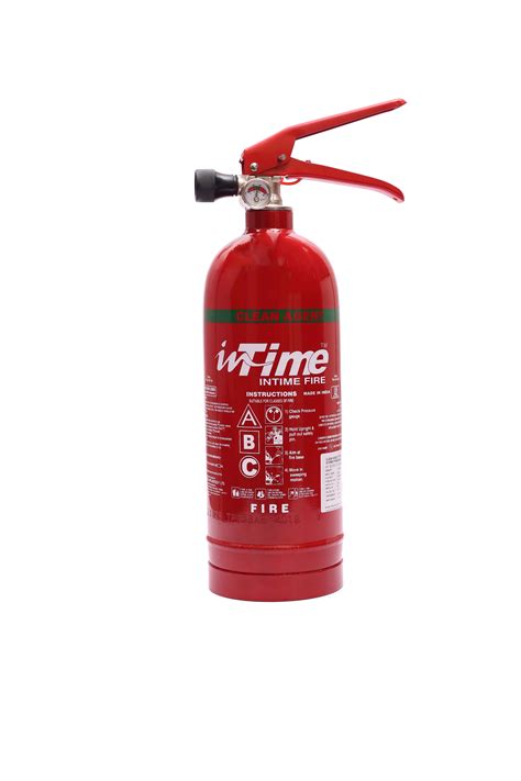 Stored Pressure Clean Agent Type Fire Extinguishers Intimefire