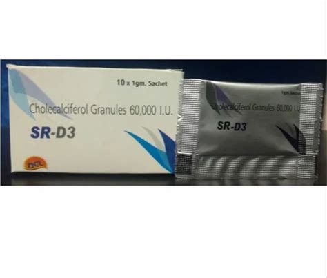 SR D Cholecalciferol Granules IU Packaging Size X Sachet At Rs Unit In Sas Nagar