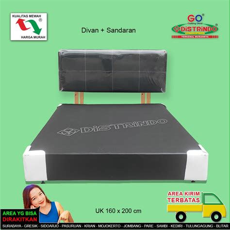 Jual Divan Springbed Divan Dengan Sandaran Minimalis Shopee Indonesia
