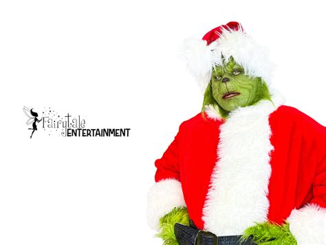 Hire Grinch Holiday Party Characters Fairytale Entertainment
