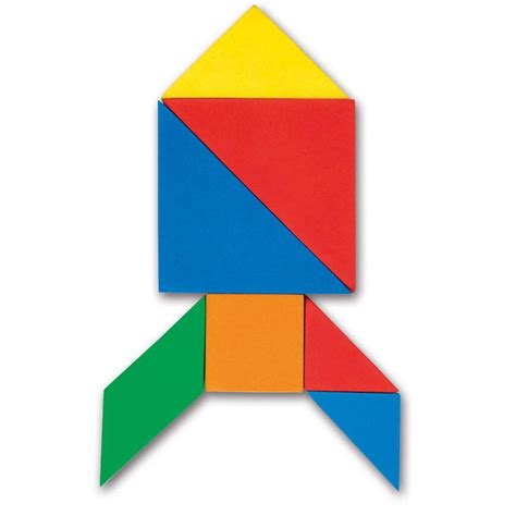 Learning Resources Foam Tangram Activity Set 23 Piece