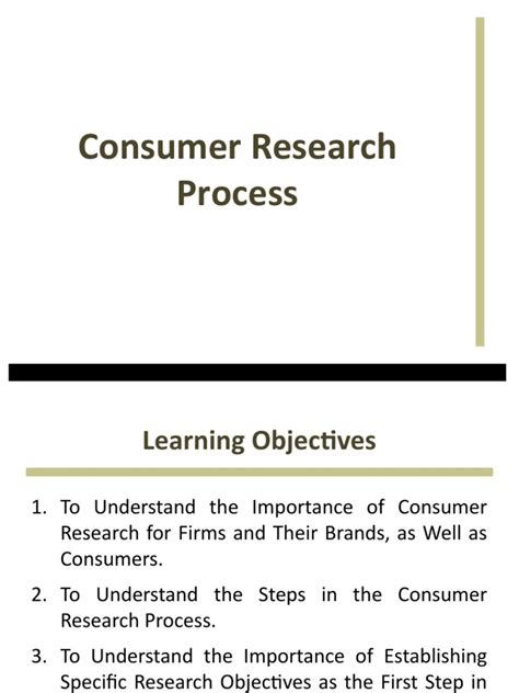 Consumer Research Process Download Free Pdf Marketing Research