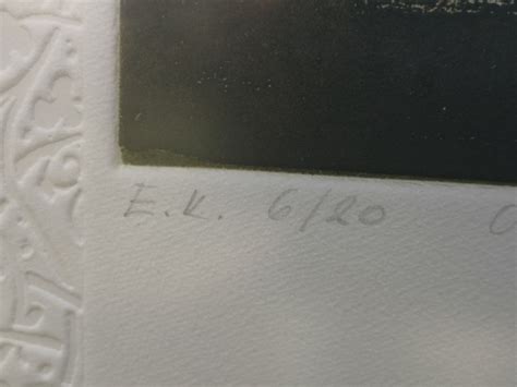 Akademski Slikar Avsenik Martin Original Jedkanica 1990 šopek Rož