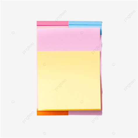 Papel De Desecho De Notas Adhesivas Estéticas Del Planificador PNG