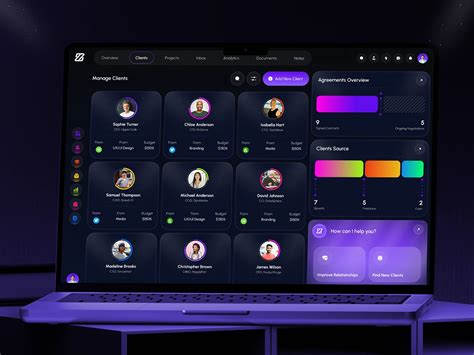 Loop Ai Task And Project Management Crm Behance