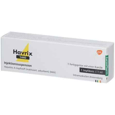 Havrix Hepatitis A Impfung Shop Apotheke