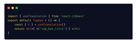 Implement Multi Language Support In React