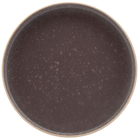 Utopia Ct7533 Truffle Walled Plate 26cm1025 Pack Of 6