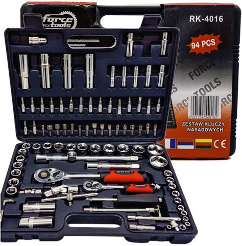 ZESTAW KLUCZY NASADOWYCH NASADEK BITÓW GRZECHOTKA 1 2 1 4 TORX HEX 94el