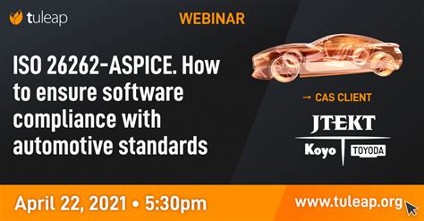 ISO 26262 ASPICE How To Ensure Software Compliance With Automotive
