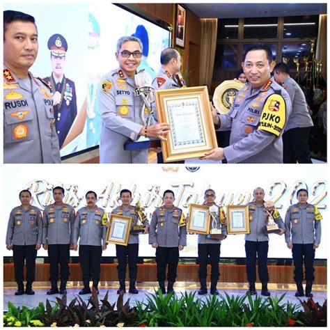Kapolda Sulut Irjen Setyo Budiyanto Terima Penghargaan Lomba Pengawasan Melekat Tingkat Polda