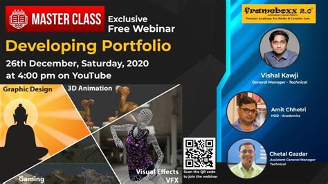 Masterclass Developing Portfolio Frameboxx 2 0