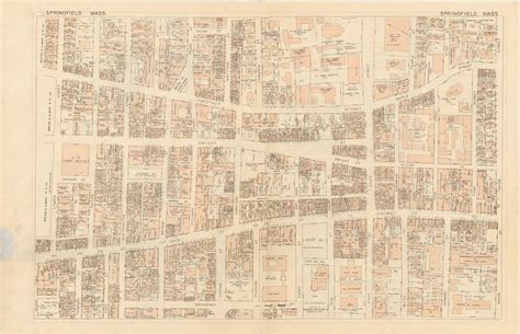 Springfield Massachusetts 1946 Wardmaps Llc