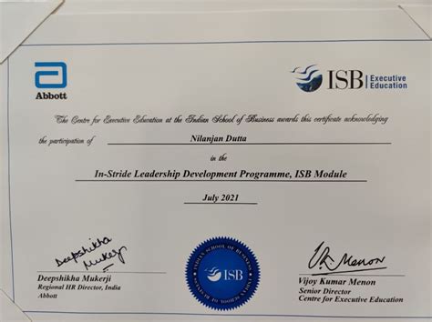 Nilanjan Dutta On Linkedin Abbottproud Instride