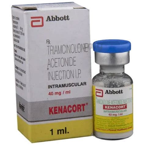 Triamcinolone Injection Kenacort At Best Price In Vadodara Smp Lifecare