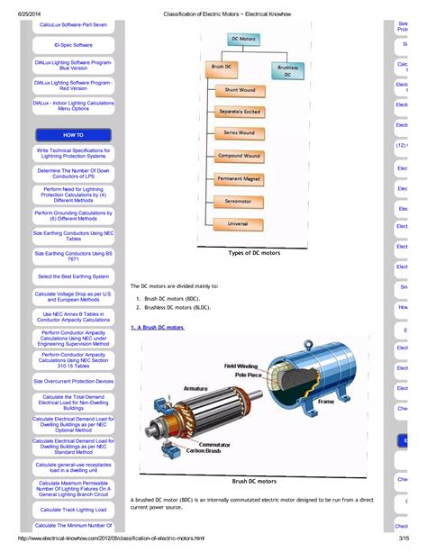 Classification Of Electric Motors Pdf