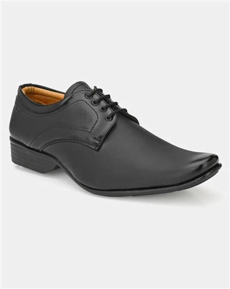 Kwiclo Mens Formal Lace Up Shoe Colour Black Jiomart