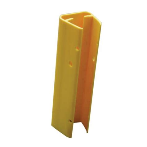 Vestil Vprp Yl 09 High Density Polyethylene Thermoplastic Rack Shield Material Handling