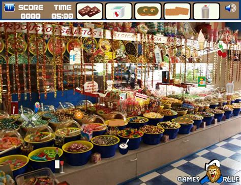 Hidden Objects Candy Shop Play Online On Flash Museum 🕹️