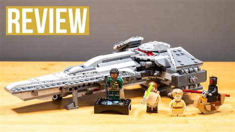 Lego Star Wars Darth Mauls Sith Infiltrator Review