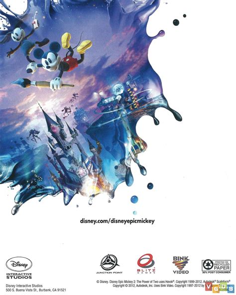Epic Mickey 2 The Power Of Two Vgdb Vídeo Game Data Base