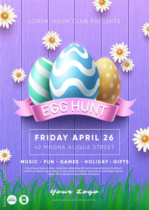 Easter Egg Hunt Template