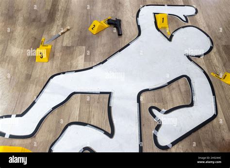 Crime Scène De Crime Meurtre Mort Banque De Photographies Et Dimages à