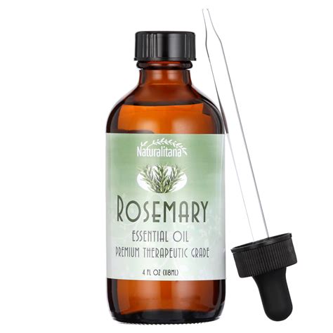 Naturalitana Rosemary Essential Oil 4oz Bulk Lavender Oil