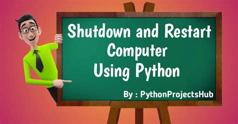 Shutdown And Restart Computer Using Python For Beginners In Hindi