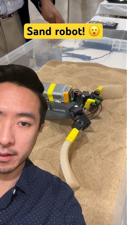 Sand Robot 😮 Robotics Computervision Iros2023 Youtube