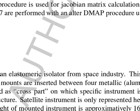 Elastomeric Isolator A Global View B Zoom On One Rubber Part
