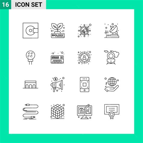 Universal Symbols Vector Hd Images Universal Icon Symbols Group Of 16