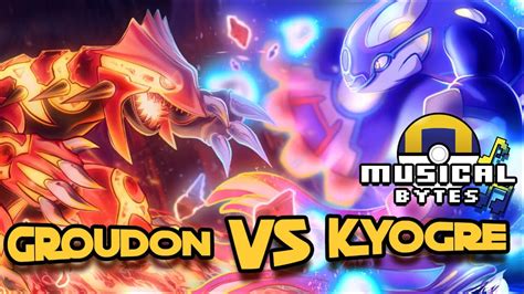 Pokemon Kyogre Vs Groudon