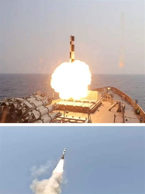 Brahmos Missile Succesfully Tested By Indian Navy From Warship Times