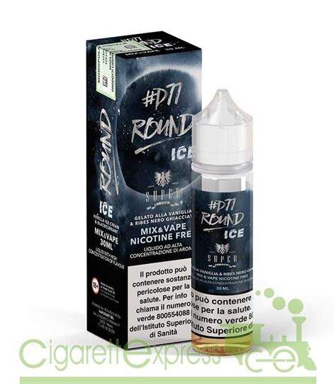 round ice mix and vape 30ml by danielino d77 super flavor