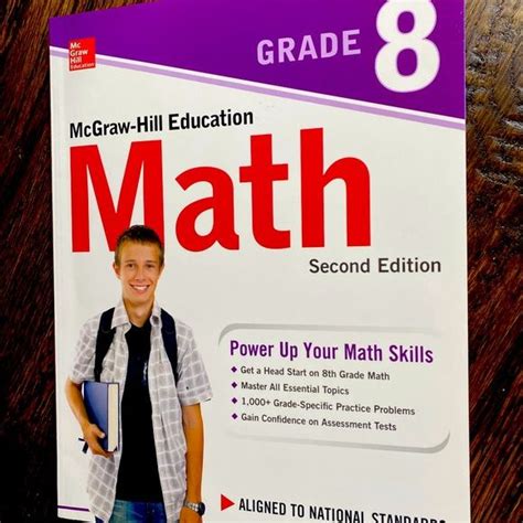 8th Grade Math Workbook By Mcgraw Hill